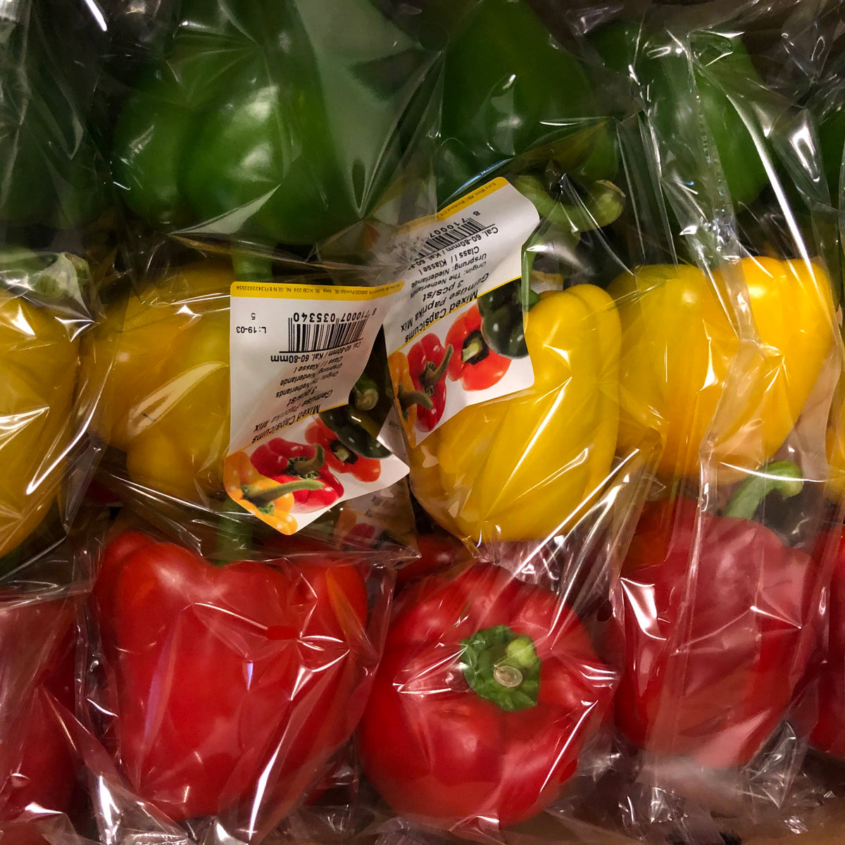 Mixed Peppers (three in a pack) – Fresh Fields Foods