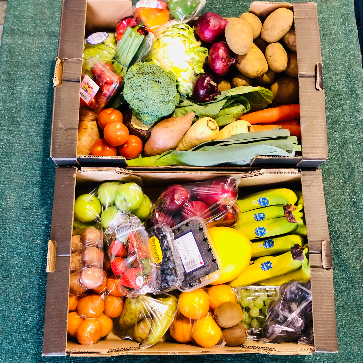 Big Family Vegetable Box Delivered Direct by Fresh Fields Foods