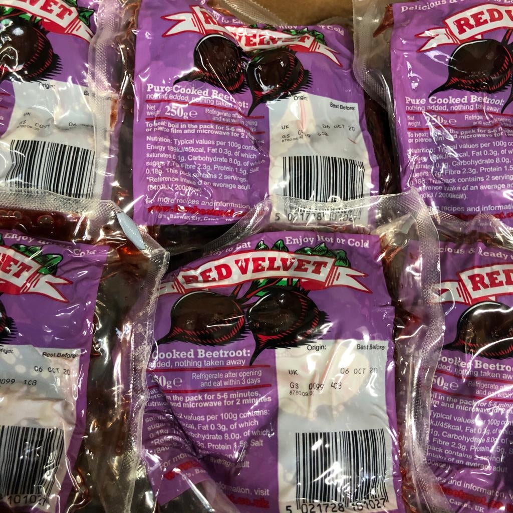 Cooked Beetroot (250g packet) – Fresh Fields Foods